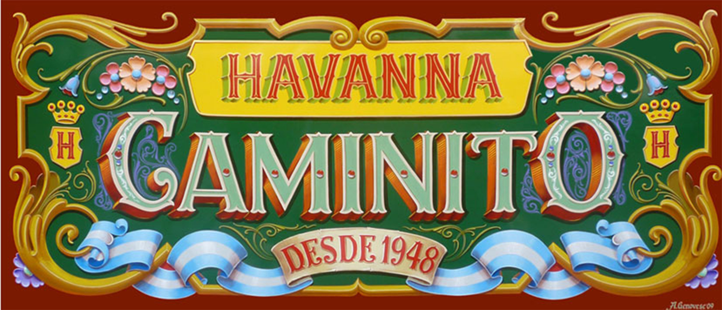 Siglo 19 Creativo patrimonio del fileteado porteño tradicional de ...